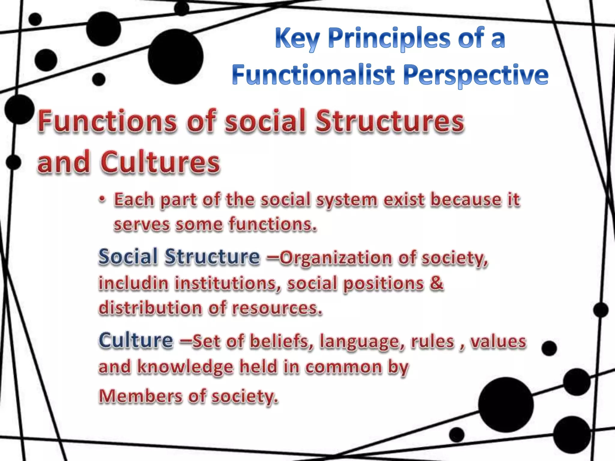 Structural functionalism | PPTX