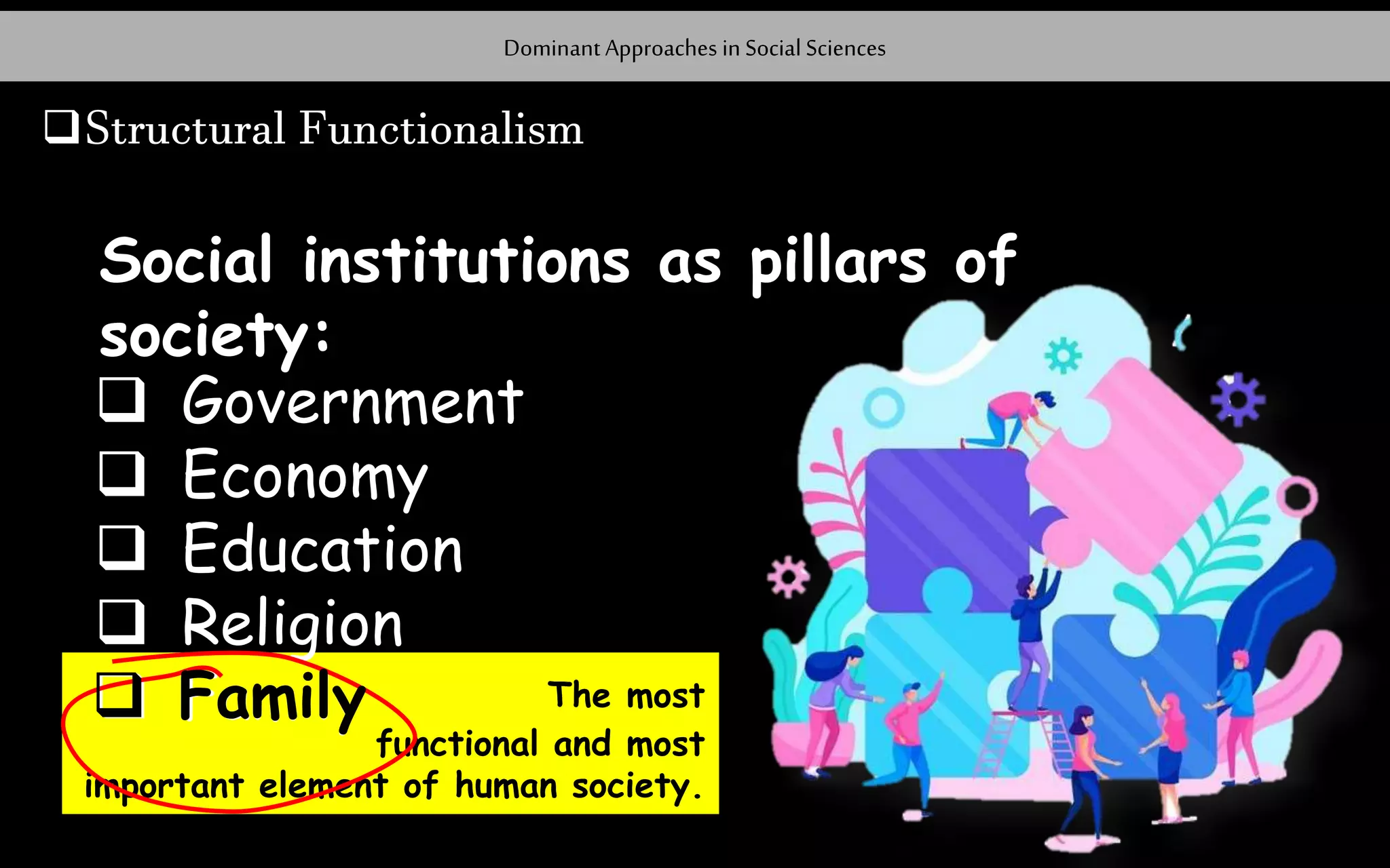 DISS - Approaches - Structural Functionalism | PPTX