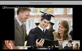 DISS - Approaches - Structural Functionalism | PPTX