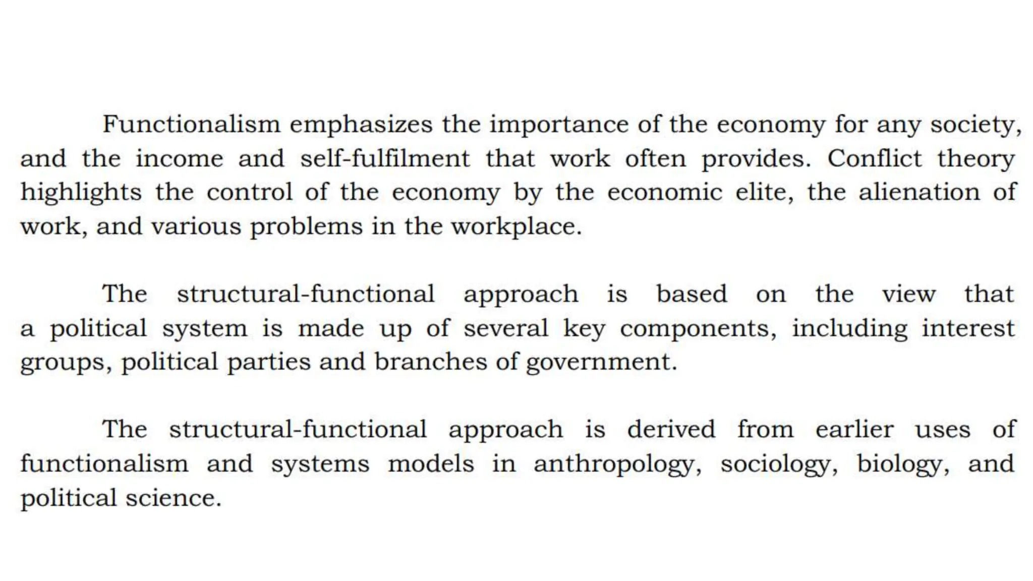 STRUCTURAL FUNCTIONALISM & ITS IMPORTANCE IN EXAMINING SOCIO-ECONOMIC.pptx