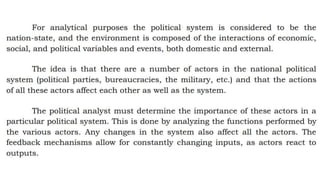 STRUCTURAL FUNCTIONALISM & ITS IMPORTANCE IN EXAMINING SOCIO-ECONOMIC ...
