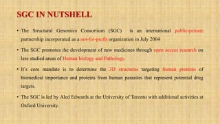 Structural genomics consortiam | PPTX | Biotech and Biomedical Industry ...