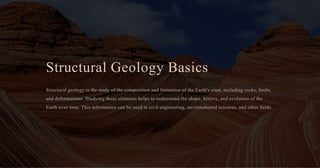Structural Geology | PPTX