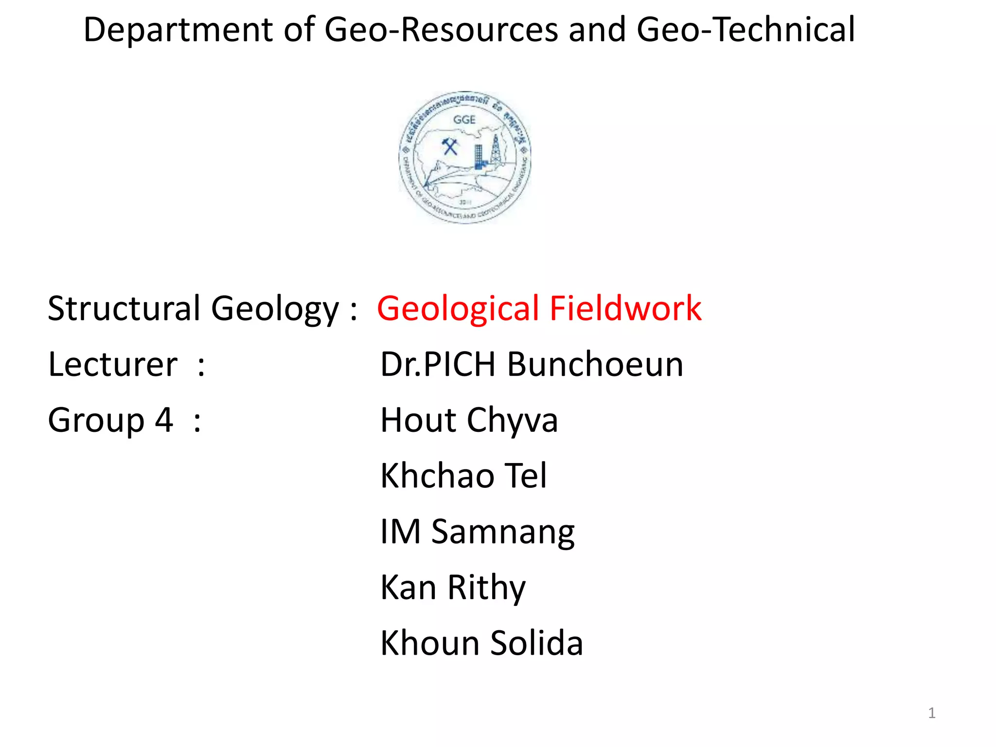 Structural geology | PPT