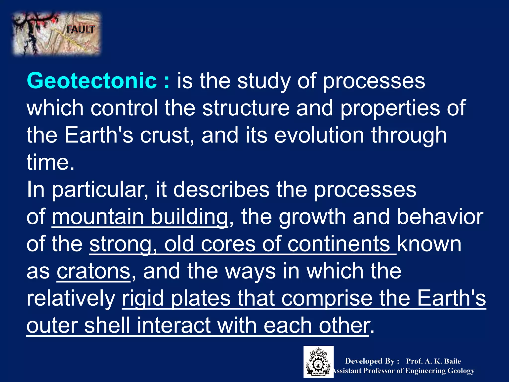 Structural Geology-Fault | PPT