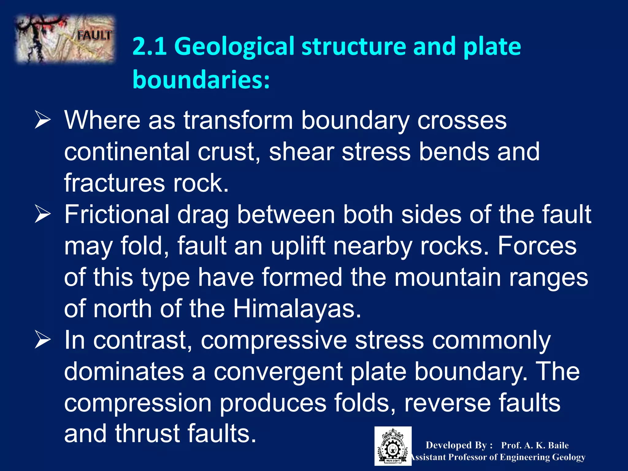 Structural Geology-Fault | PPT