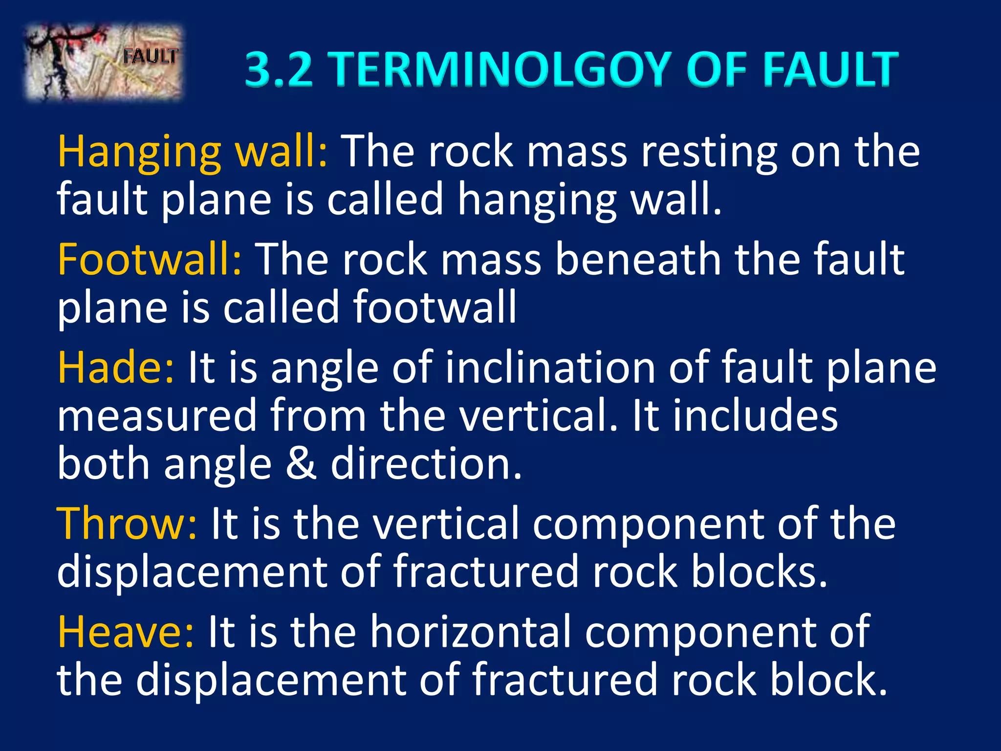 Structural Geology-Fault | PPT