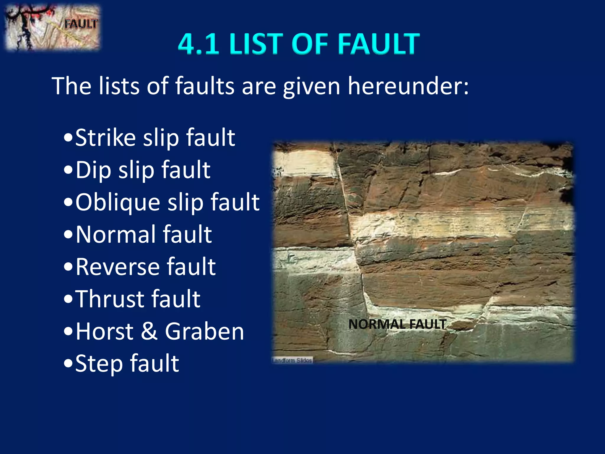 Structural Geology-Fault | PPT