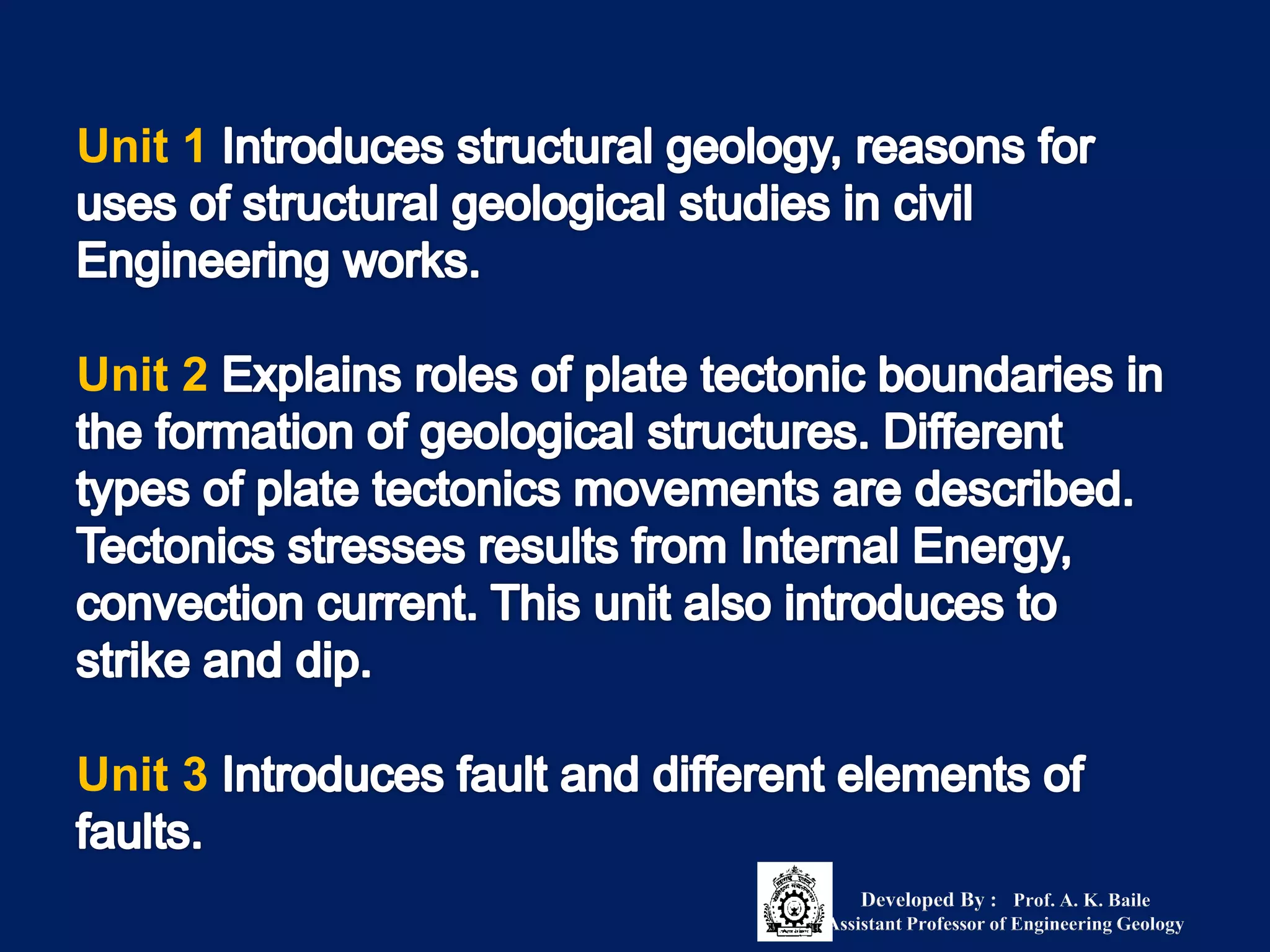 Structural Geology-Fault | PPT