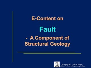 Structural Geology-Fault | PPT