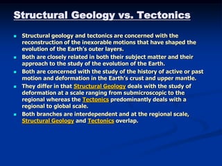 STRUCTURAL GEOLOGY INTRODUCTION DETAILED | PDF
