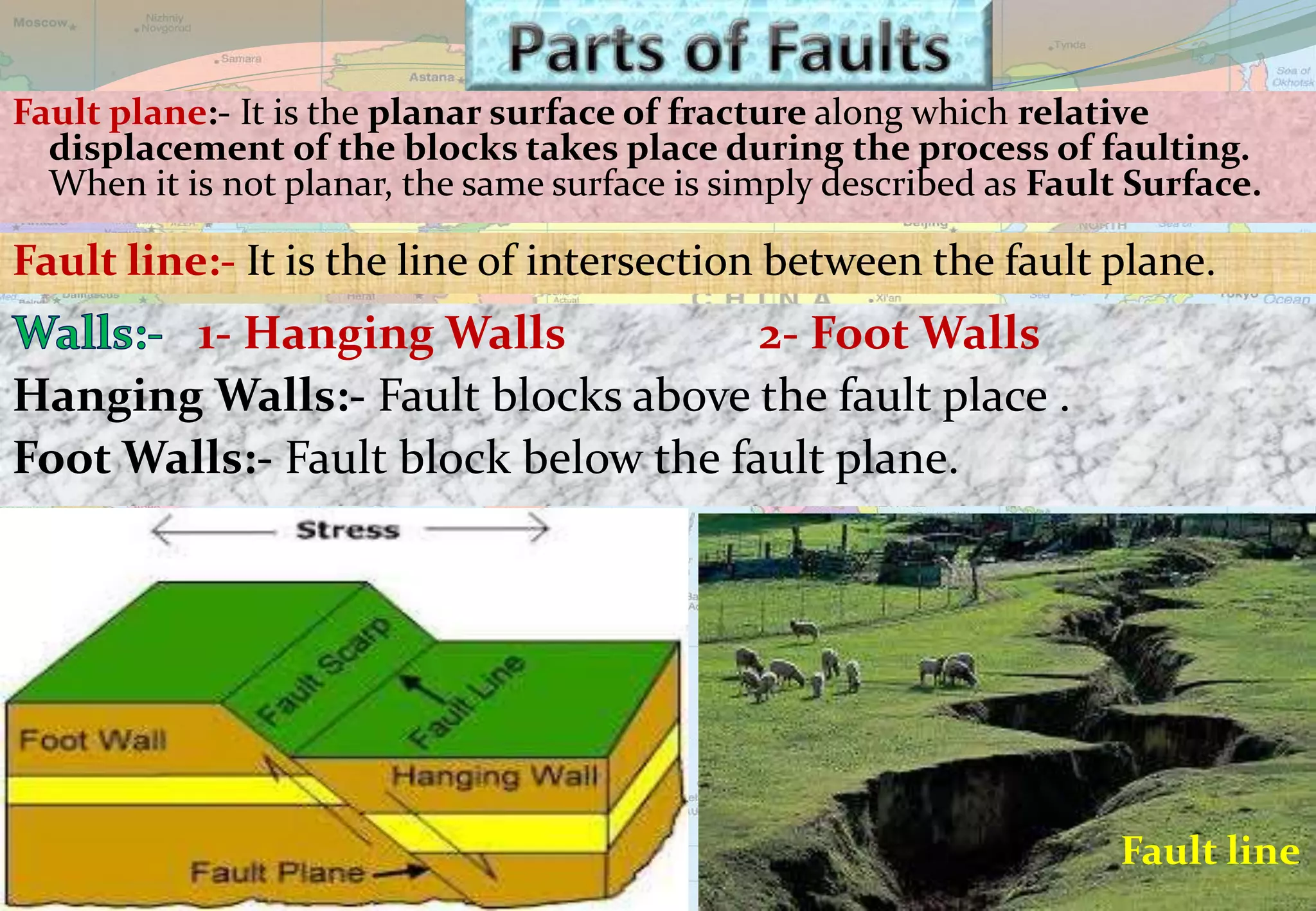 Fault, Fold, Dip, Strike, Joint (Geology) | PPTX
