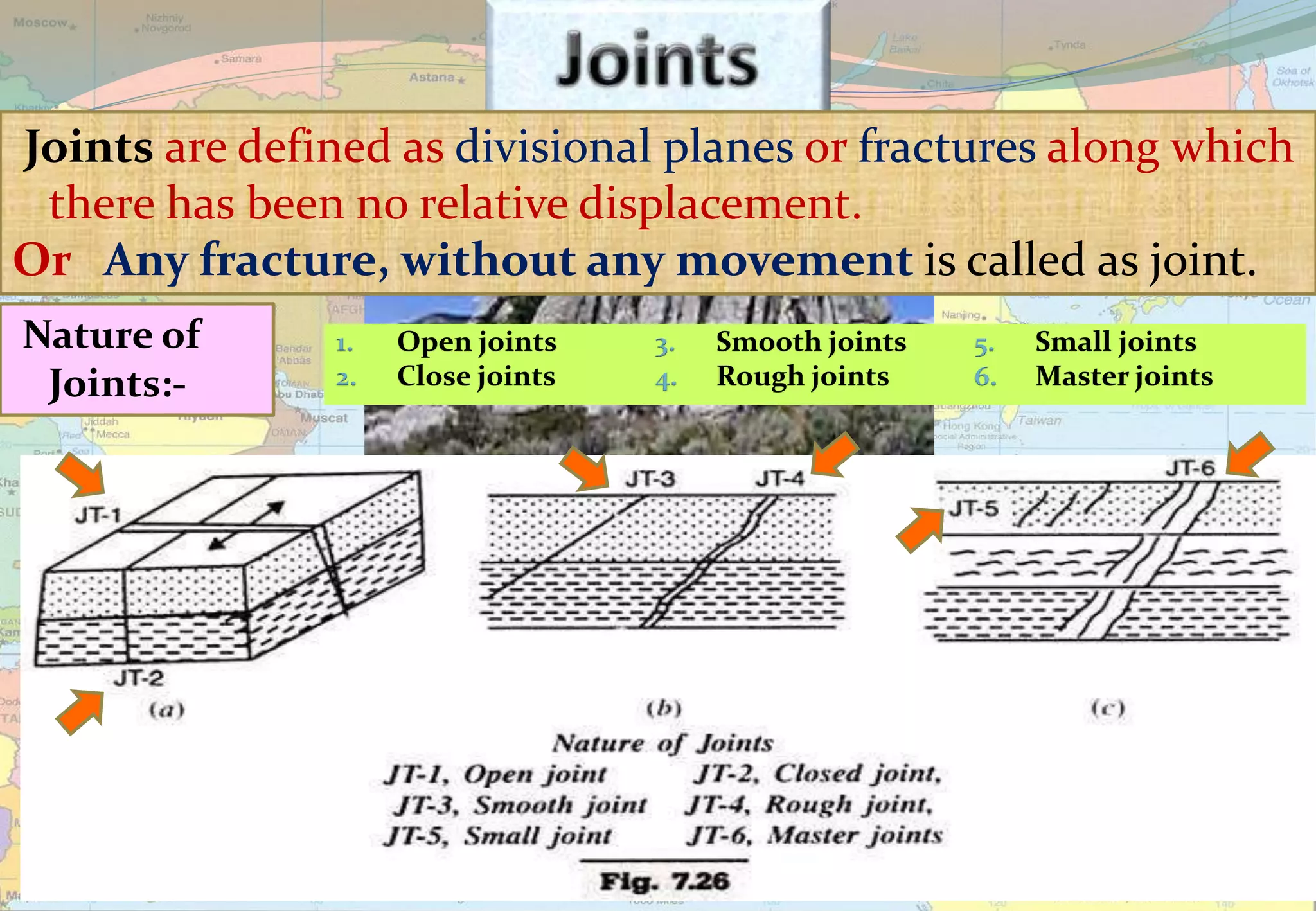 Fault, Fold, Dip, Strike, Joint (Geology) | PPTX