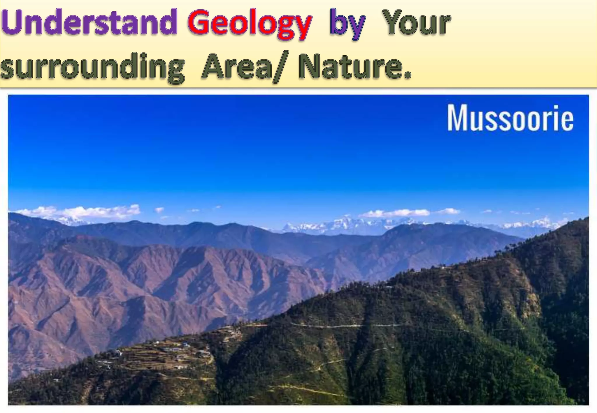 Fault, Fold, Dip, Strike, Joint (Geology) | PPTX