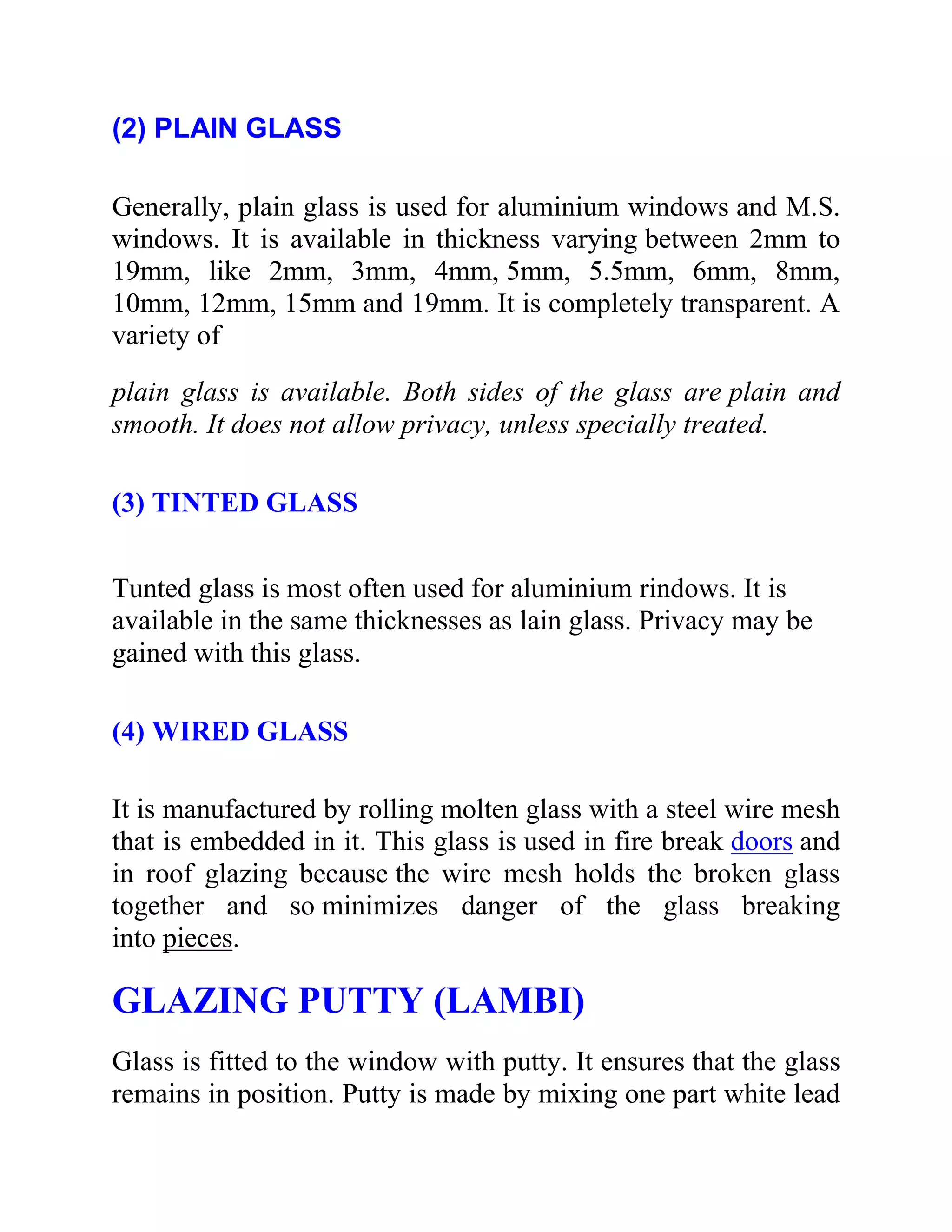 Structural glazing work procedure of glass fixing - types, precaution | PDF