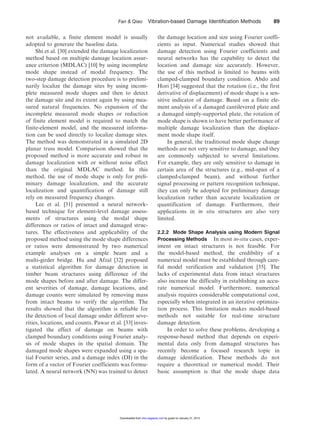 Structural health monitoring 2011-wei fan-83-111 | PDF | Technology & Computing