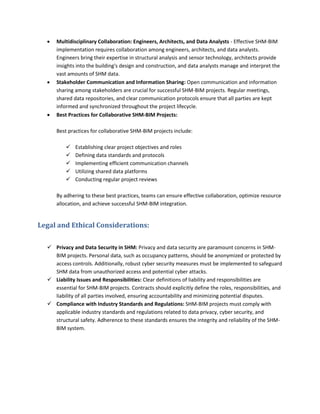 Structural Health Monitoring (SHM) with BIM | PDF