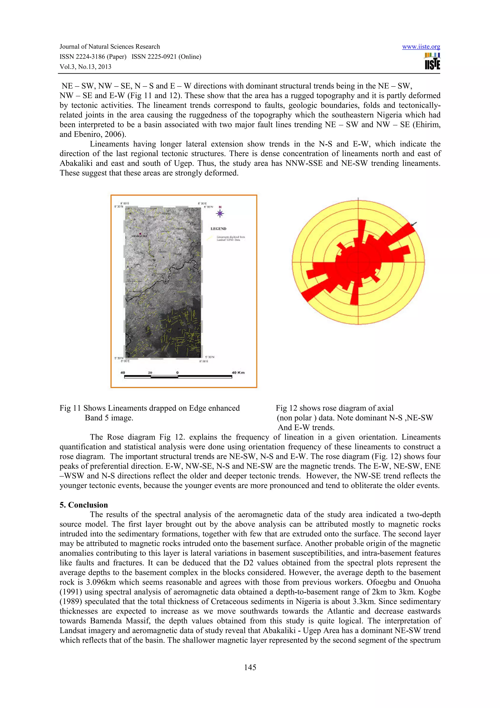 Structural interpretation of abakiliki – ugep, using | PDF