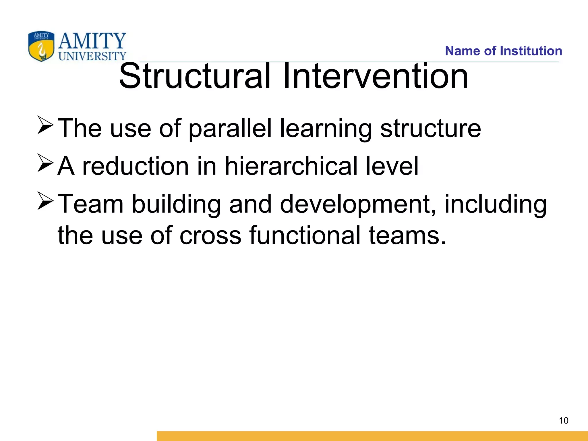 Structural intervention | PPT