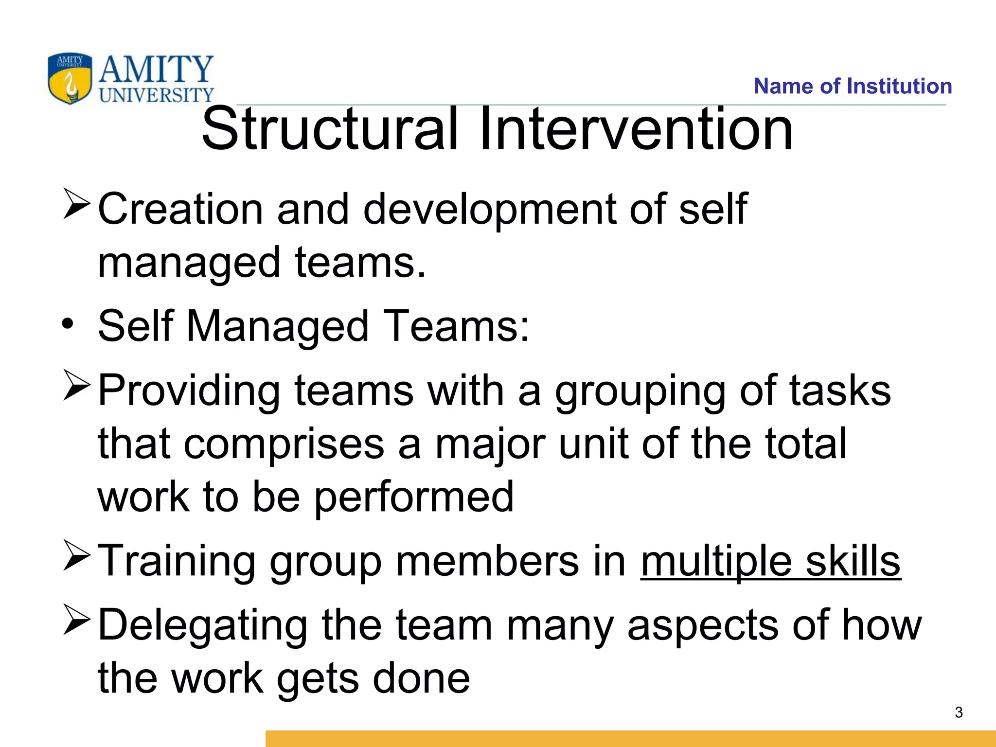 Structural intervention | PPT