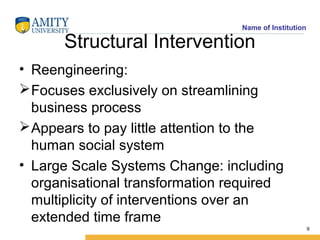 Structural intervention | PPT