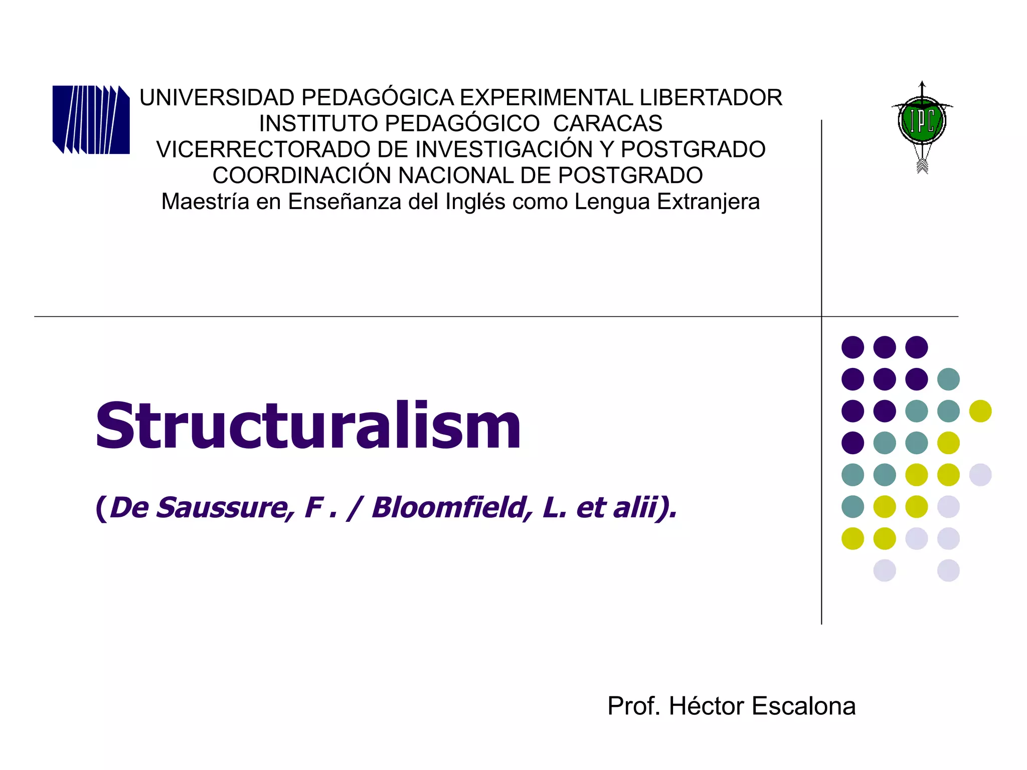 Structuralism | PPT