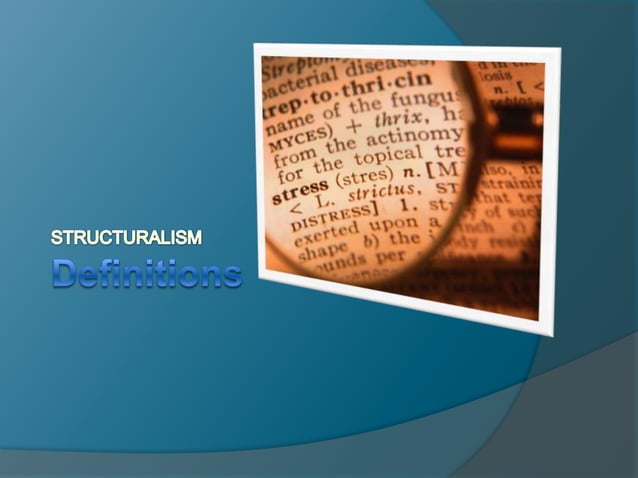 Structuralism | PPTX