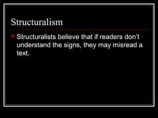 Structuralism | PPT