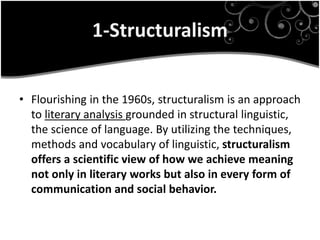 Structuralism | PPTX