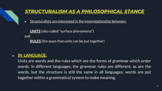 Structuralism theory | PPTX