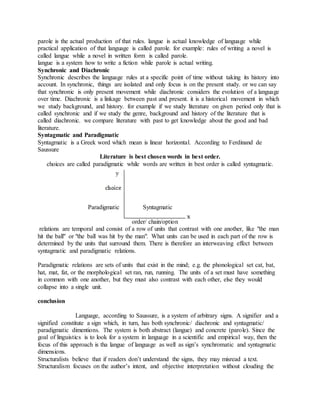 Structuralism | DOCX
