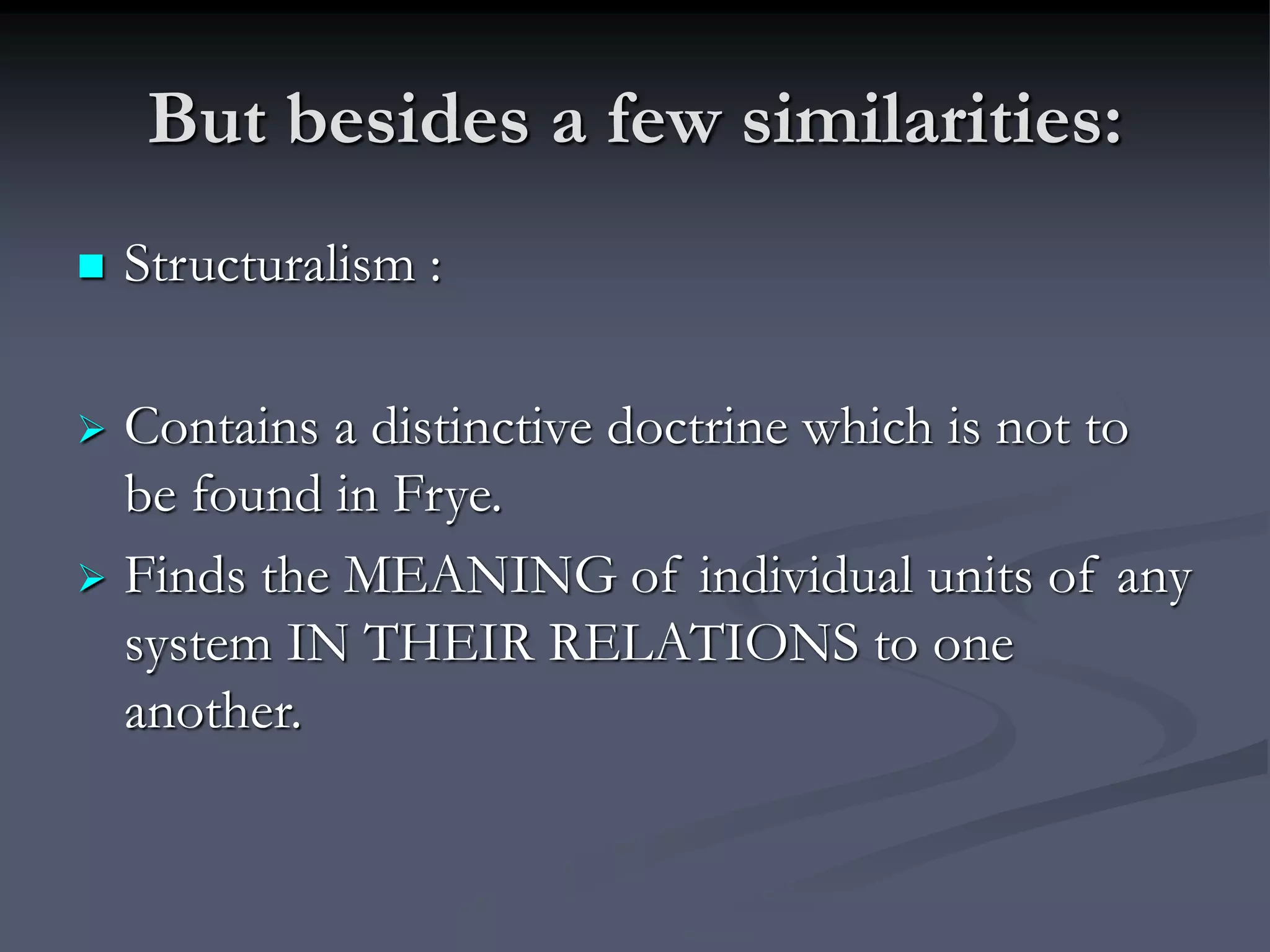 Structuralism | PPT