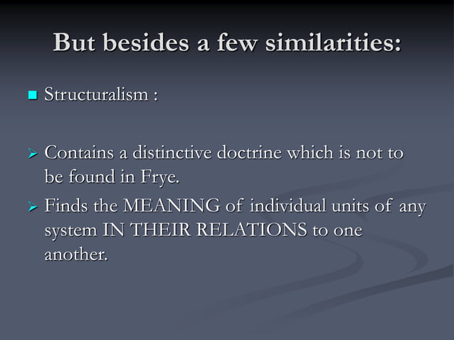 Structuralism | PPT