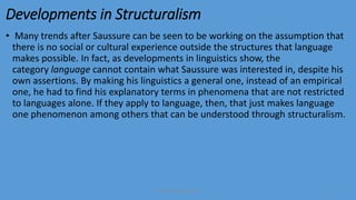 Structuralism | PPT