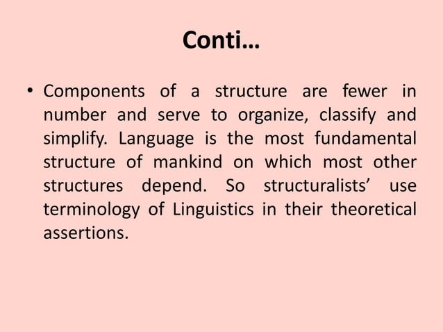 Structuralism.pptx | Science