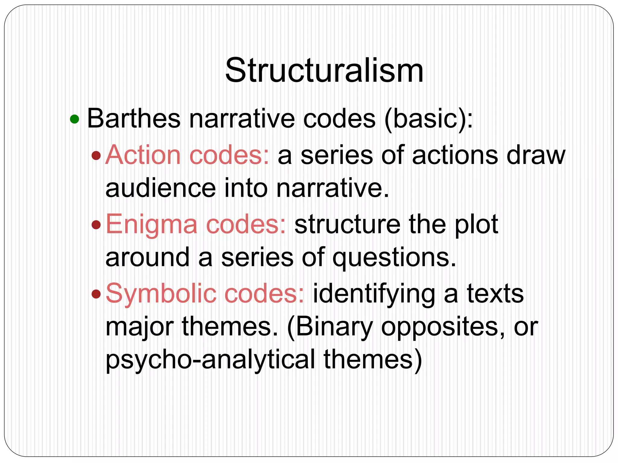 Structuralism and Post Structuralism | PPTX