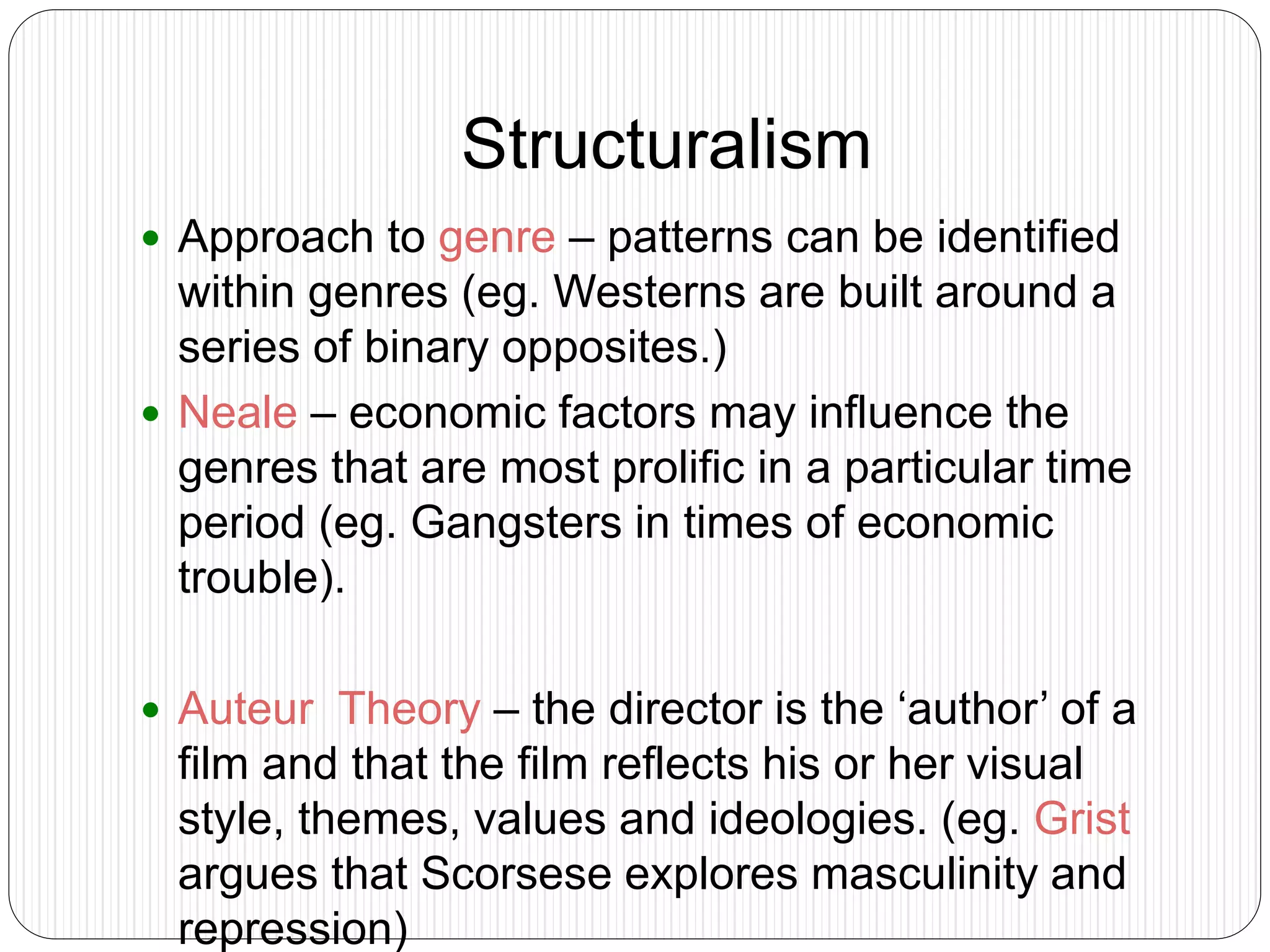 Structuralism and Post Structuralism | PPTX
