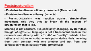 Structuralism and Poststructuralism.pptx