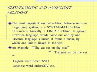 Structuralism and Saussure | PPT