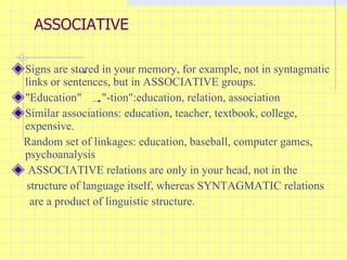 Structuralism and Saussure | PPT