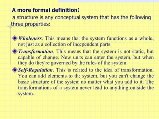 Structuralism and Saussure | PPT