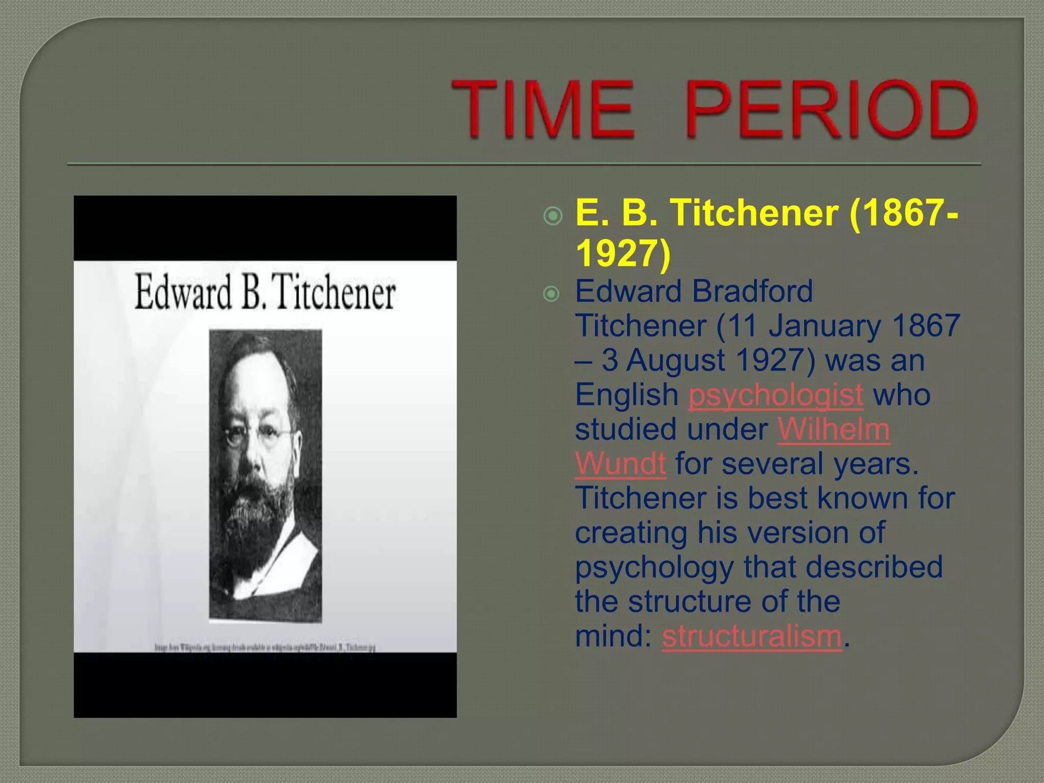 Structuralism School of Psychology | PPTX