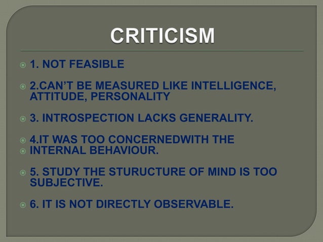 Structuralism School of Psychology | PPTX