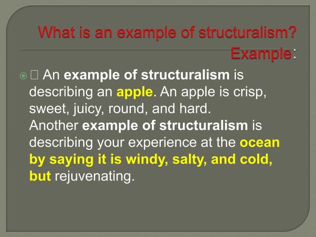 Structuralism School of Psychology | PPTX
