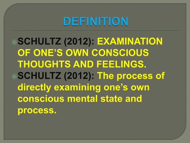 Structuralism School of Psychology | PPTX