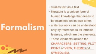 STRUCTURALISM & FORMALISM - Copy - Copy.pptx