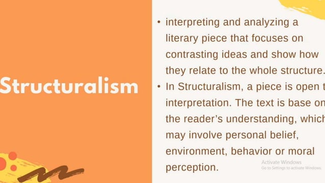 STRUCTURALISM & FORMALISM - Copy - Copy.pptx | Books and Literature