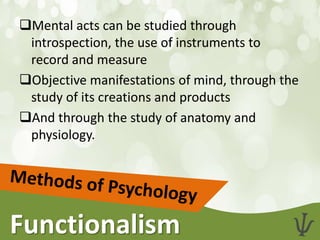 Structuralism and Functionalism | PPTX