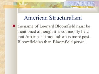 Structuralism | PPT