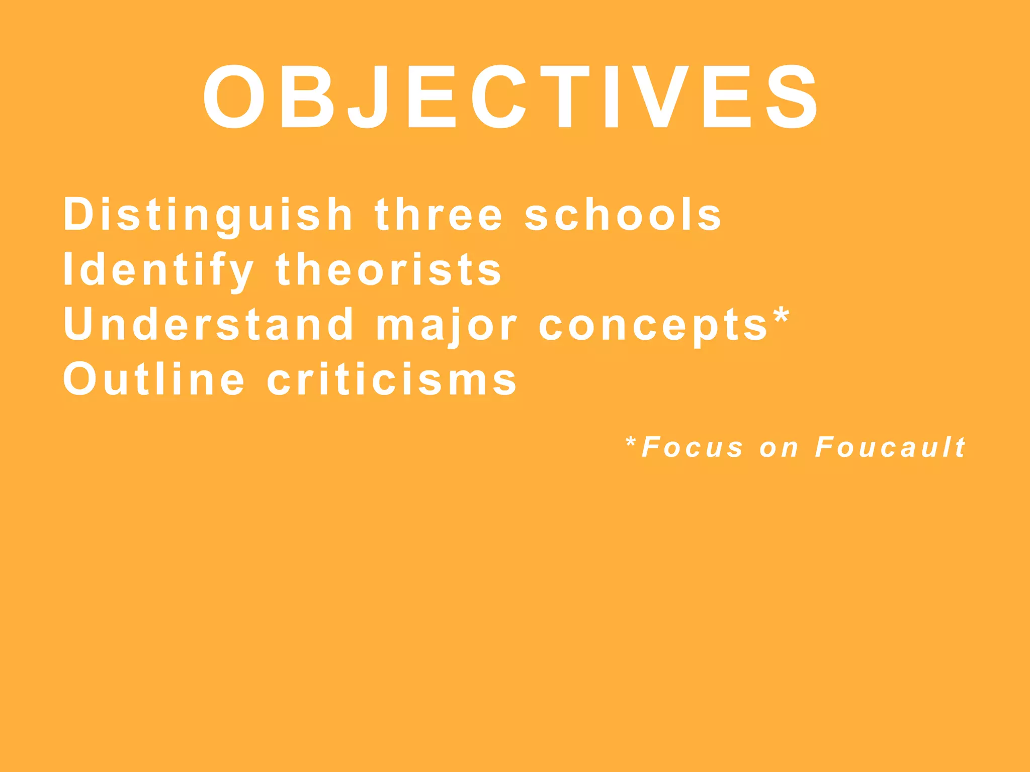 Structuralism, Post-structuralism, and Structuration | PPT